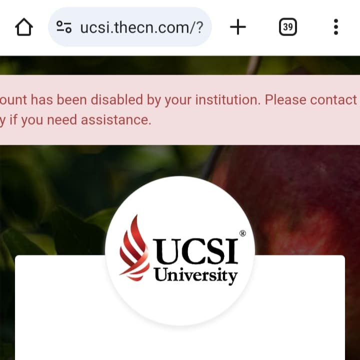 ⚠️cn登录不到 - UCSI板 | Dcard