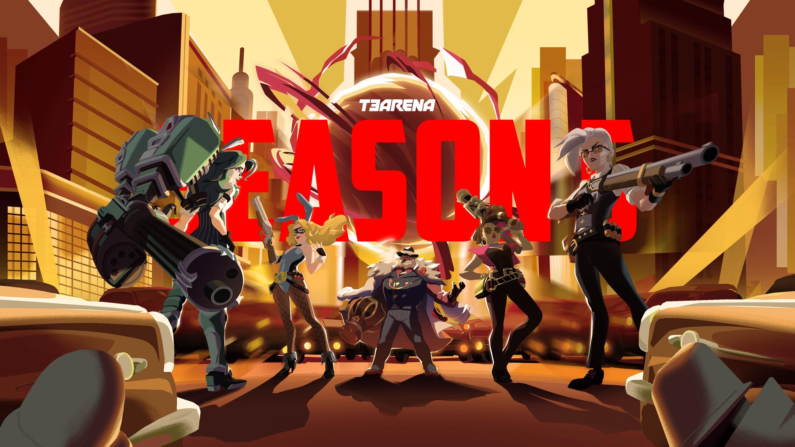 #情報 《T3 Arena》S5 賽季登場，5v5瘋狂混戰開啟！ - 遊戲板 | Dcard