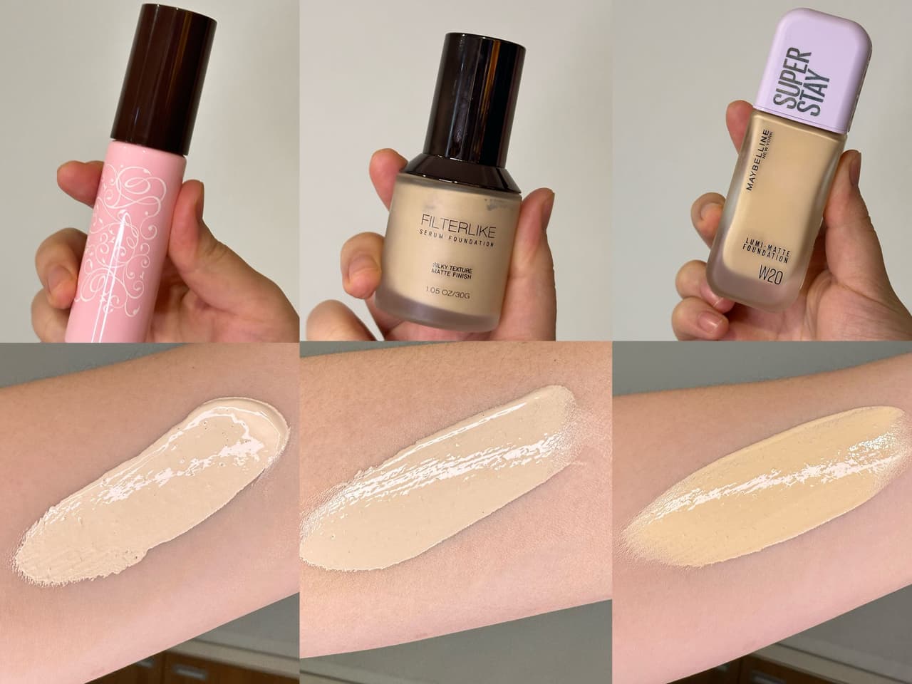 #分享 熱門開架粉底大亂鬥（媚比琳小方胖、Sofina、Solone） - 美妝板 | Dcard