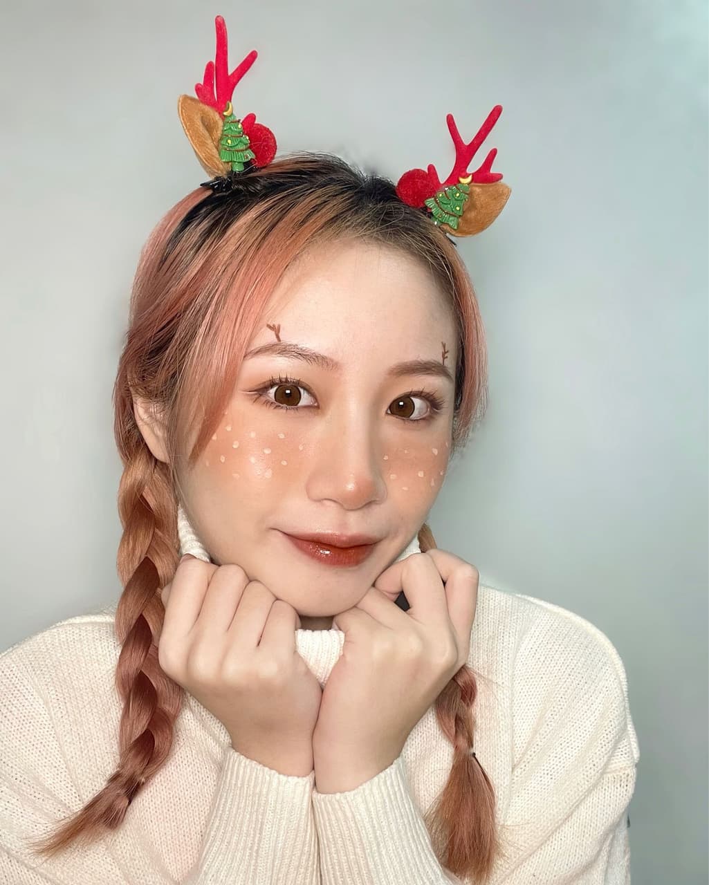 分享 𝐌𝐞𝐫𝐫𝐲 𝐂𝐡𝐫𝐢𝐬𝐭𝐦𝐚𝐬🎄一起來畫麋鹿妝🦌 年底升級 美妝板 Dcard