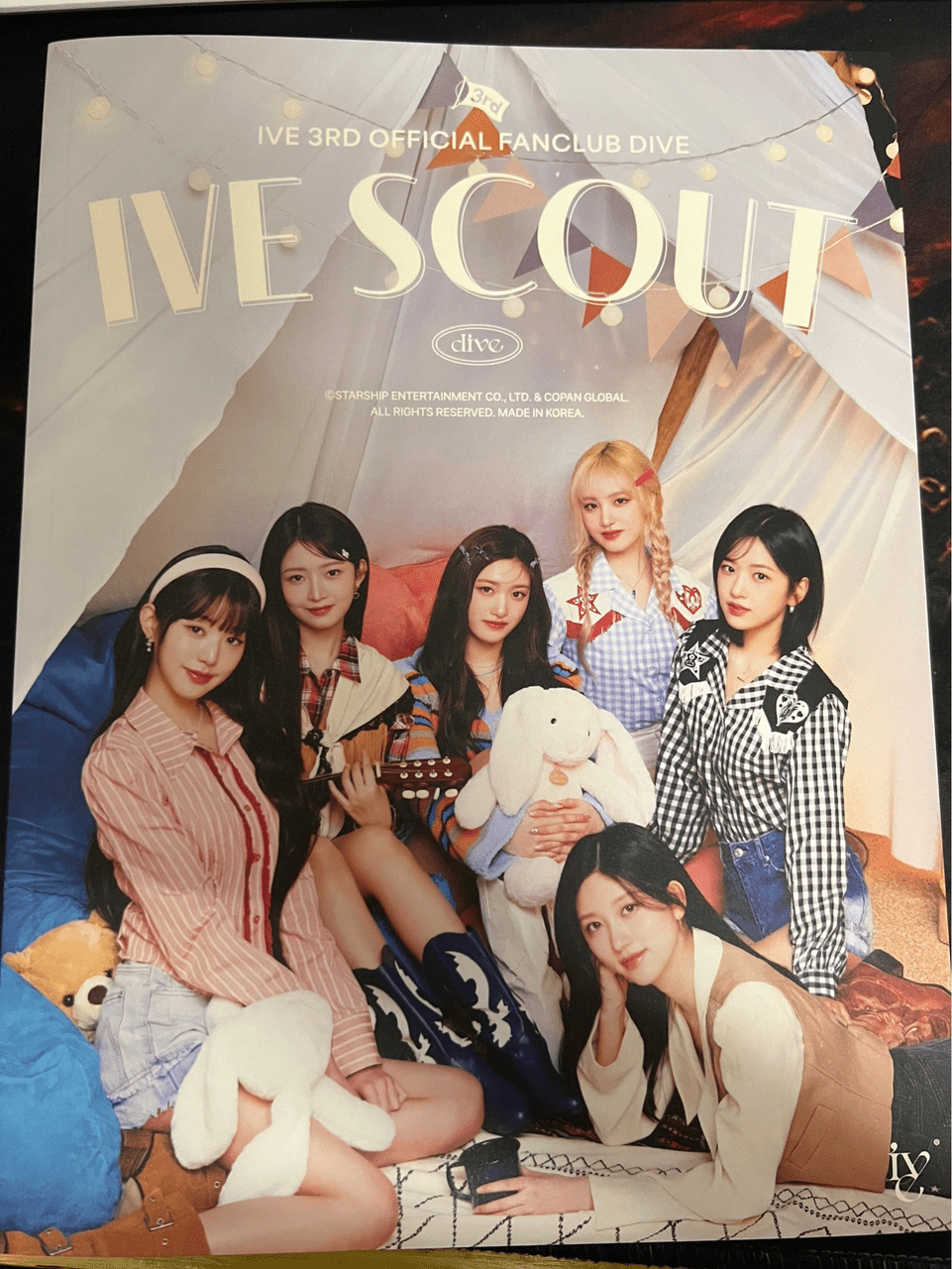 #開箱 IVE SCOUT 三期會員禮 - IVE板 | Dcard
