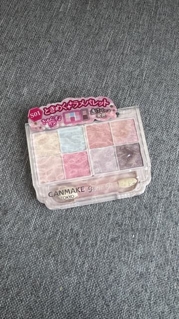 #開箱 詳細🔎附手寫圖！自購分享來啦！Canmake眼影限定色！ - 美妝板 | Dcard