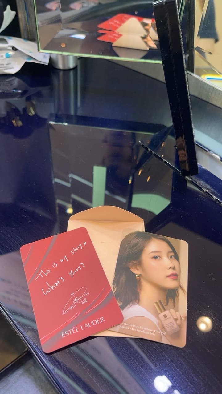 #分享 買粉底液送IU小卡💜 - 追星板 | Dcard