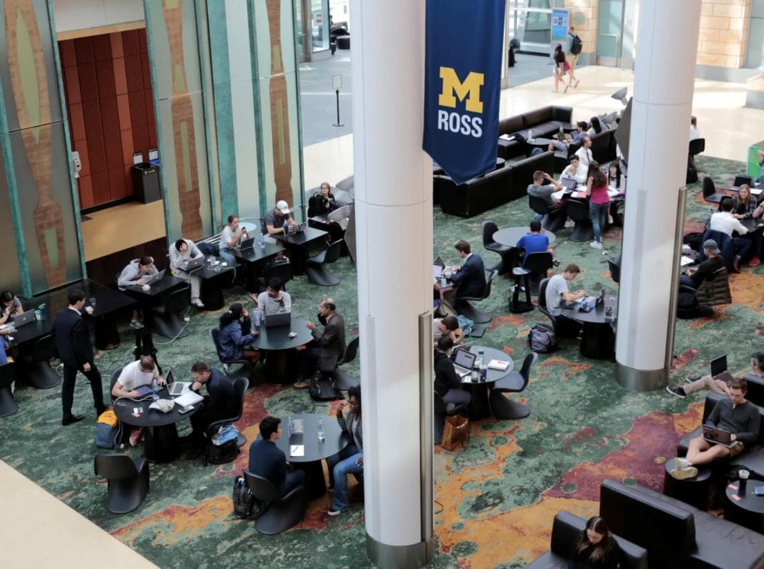 Michigan Ross MBA Coffee Chat - 香蕉牛奶真的好喝 (@kc_mbalife) | Dcard