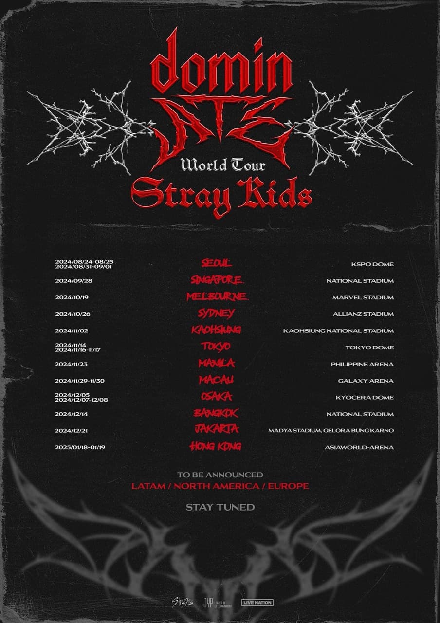 #情報 Stray Kids World Tour 高雄世運 - B60 留言 | Dcard