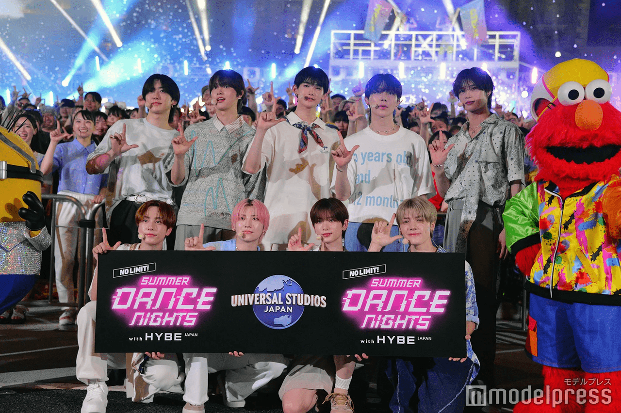 #新聞 USJ、HYBE JAPAN合作活動，&TEAM驚喜現身！成員們樂享樂園 - 追星板 | Dcard