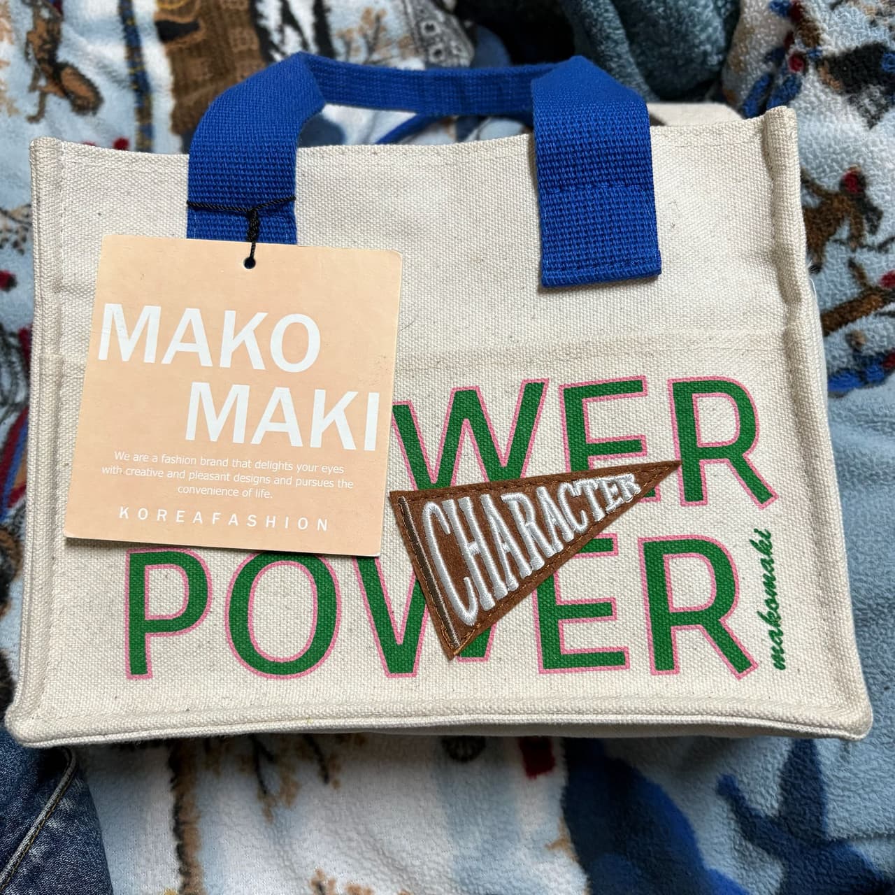 #我要賣 韓國makomaki帆布包包 - 二手交易板 | Dcard