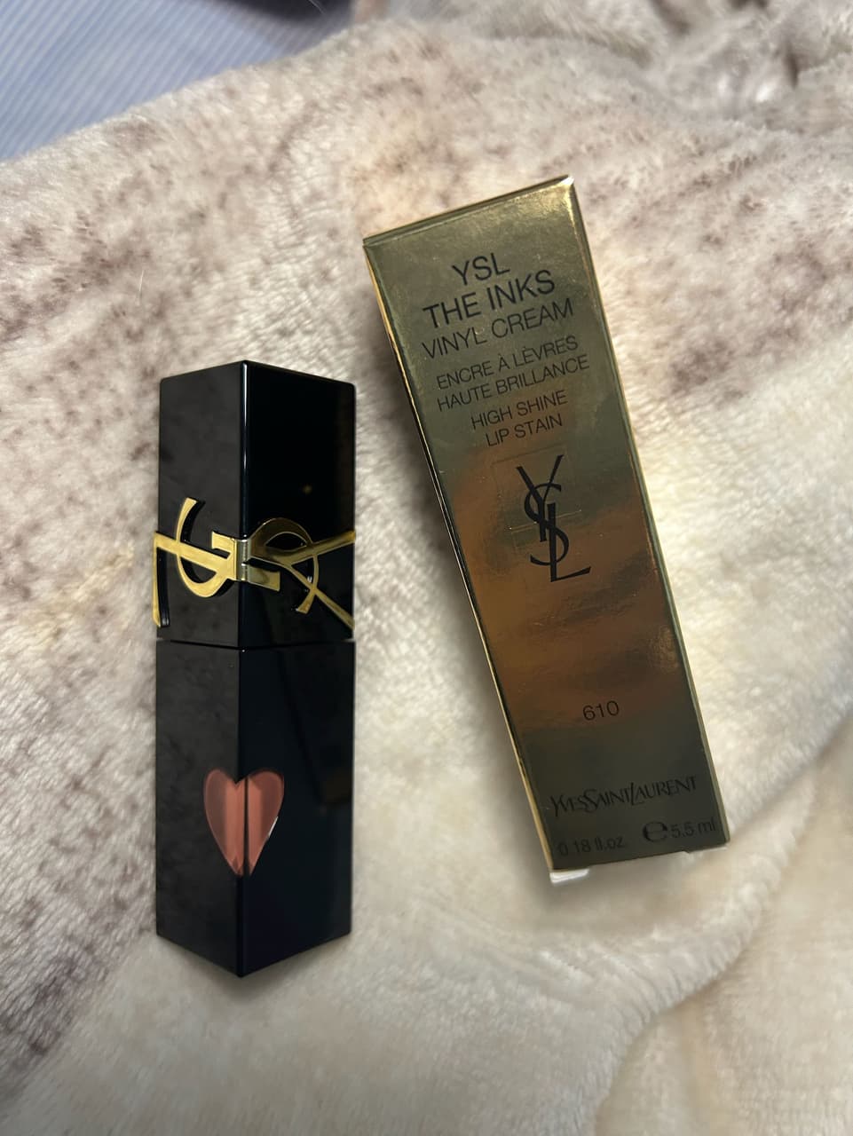 #分享 YSL 愛心管身610新品唇釉💄 - 美妝板 | Dcard