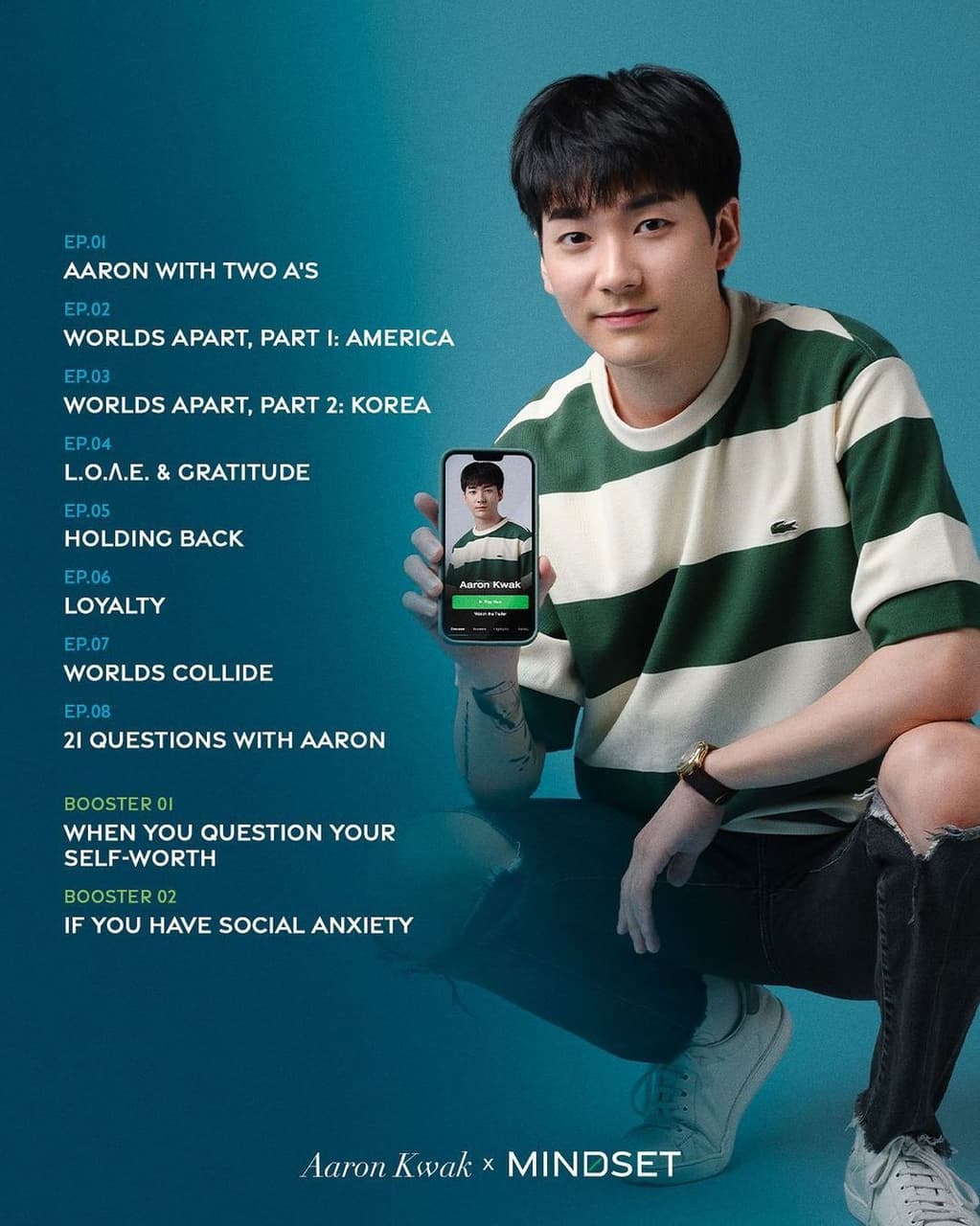 #情報 Aaron Mindset audio series - NU'EST板 | Dcard