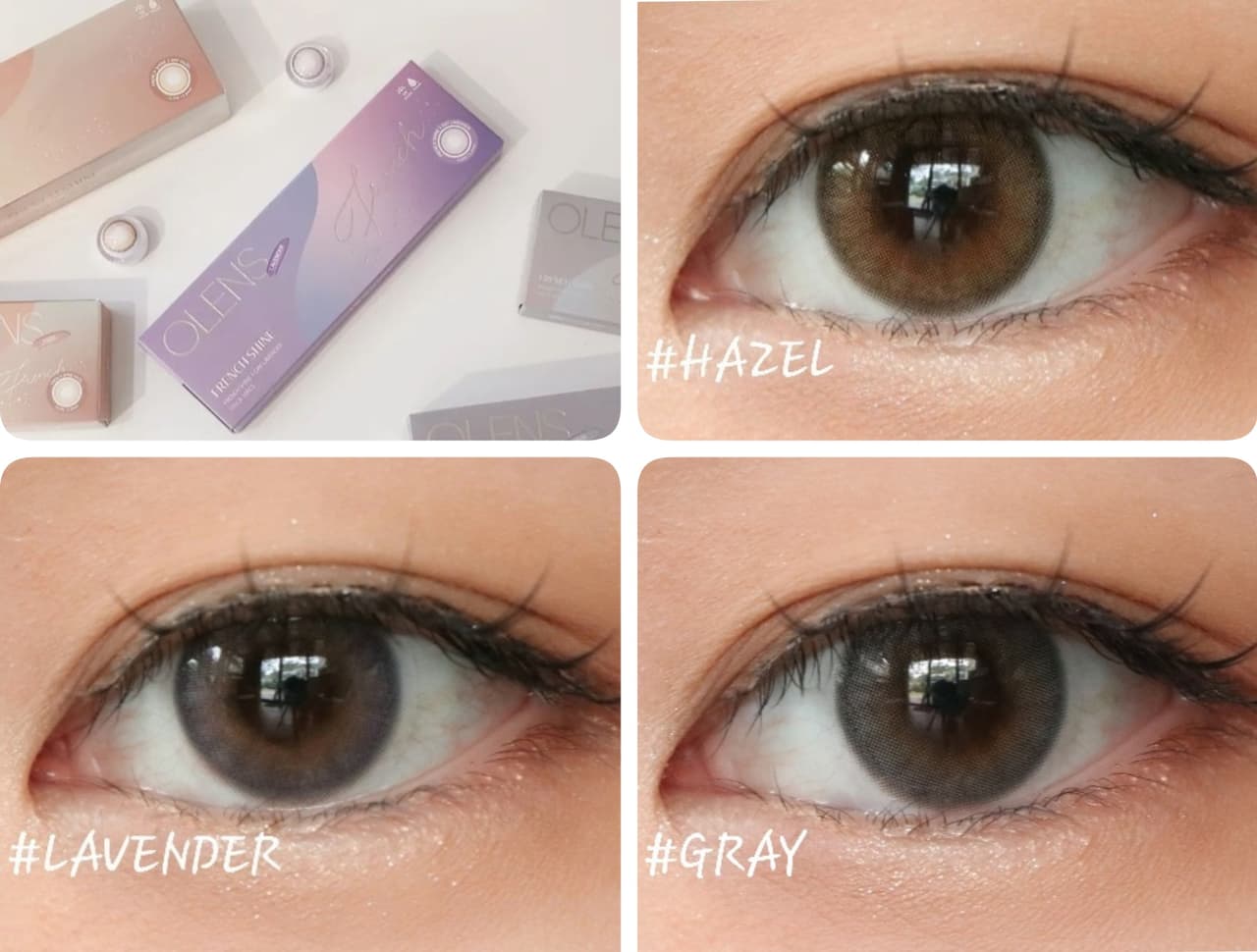 👀韓國隱眼Olens新品：法式浪漫系列FRENCH SHINE - 隱形眼鏡板 | Dcard