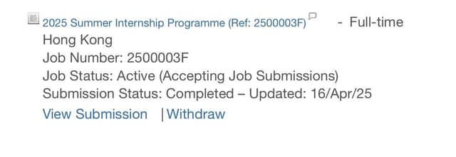 mtr summer internship係咪已經開始出offer了 見到已經改status 有冇人收到😭😭😭😭 - 港澳 u life板 | Dcard