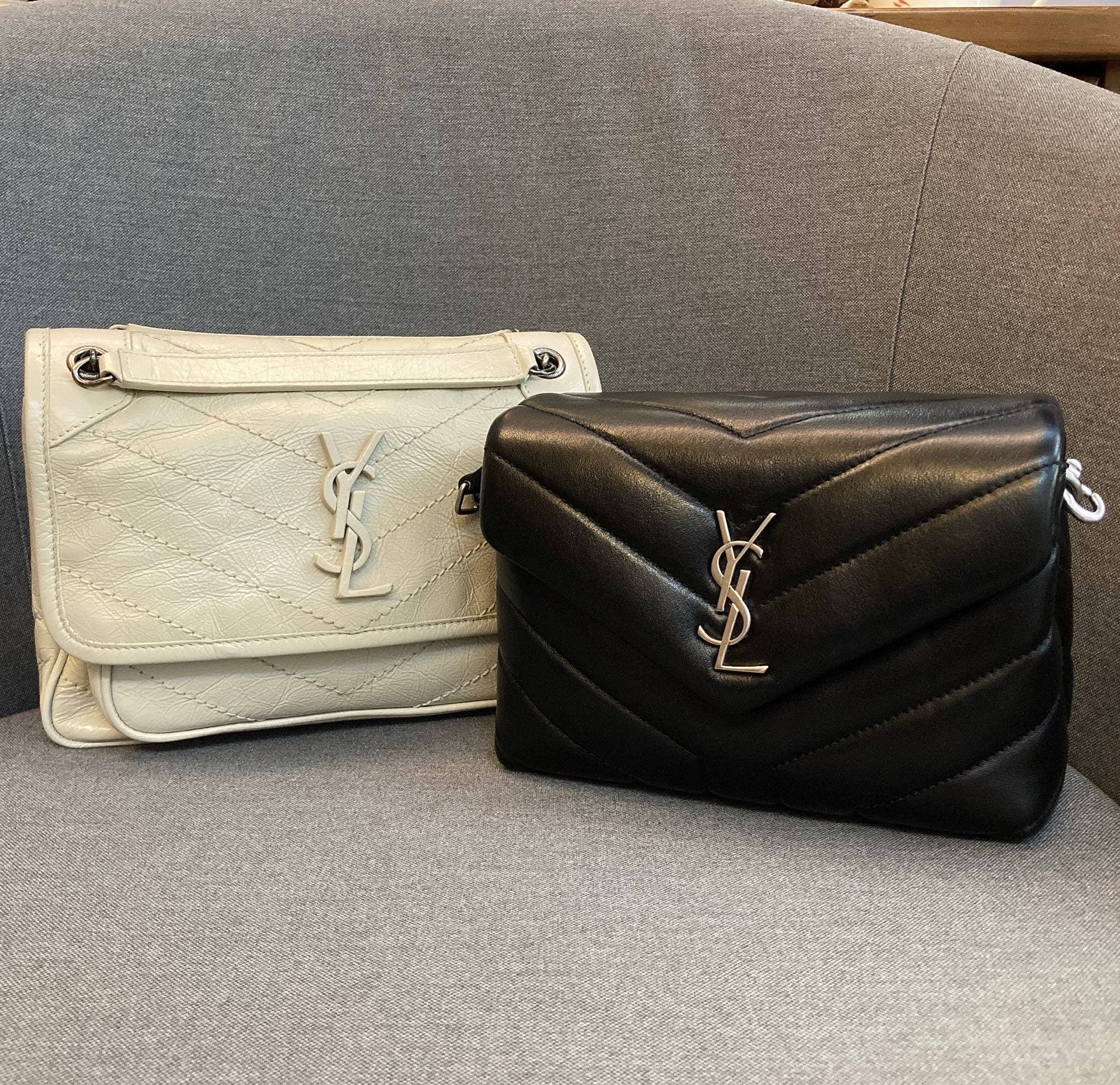 #分享 YSL Saint Laurent黑白二包 - 精品板 | Dcard