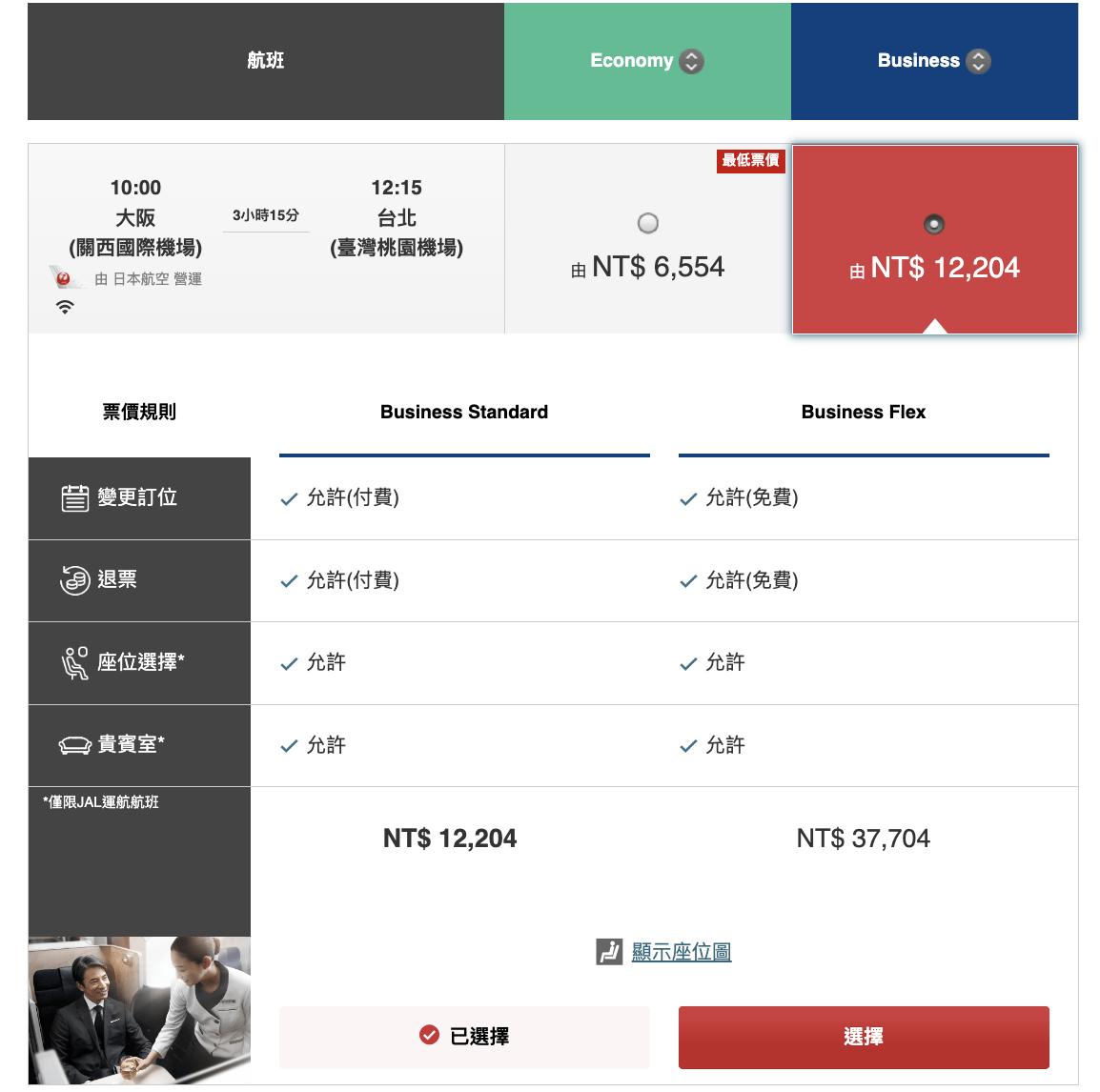 日航台北直飛大阪，3月前經濟艙來回11K，商務艙來回22K，托運行李最高可達96公斤 - 機票甜心甜甜哥 (@candy_bonbon ...