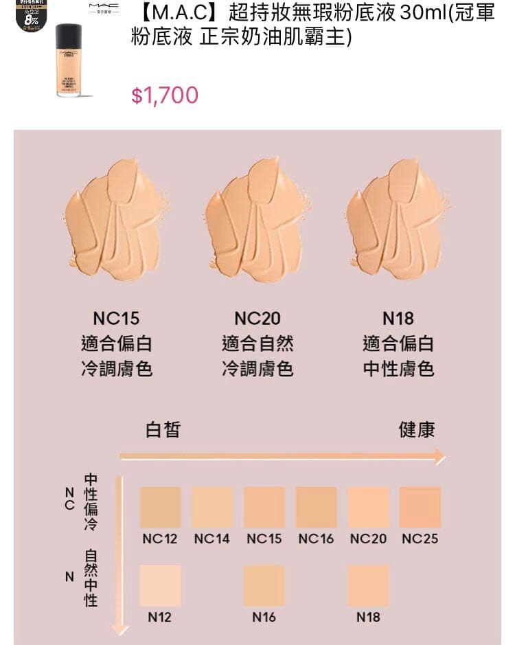 #請益 Mac超顯白/超持妝粉底液 - 美妝板 | Dcard