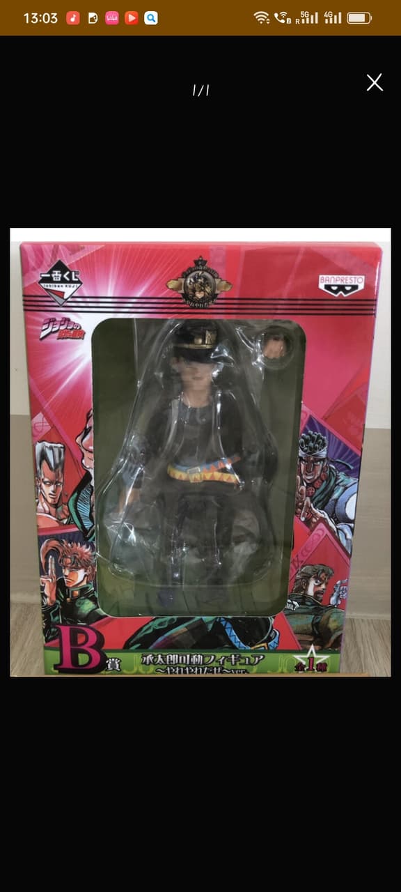#我要賣 JOJO的奇妙冒險一番賞2014年老物，B賞空條承太郎 - 二手交易板 | Dcard