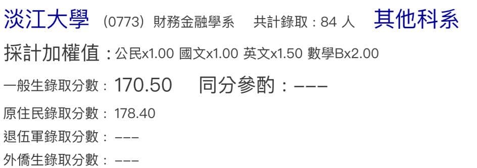 淡江分科請益! 升大學考試板 Dcard