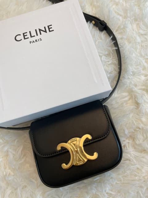 #開箱 Celine Mini 凱旋門 實拍分享♡ - 精品板 | Dcard