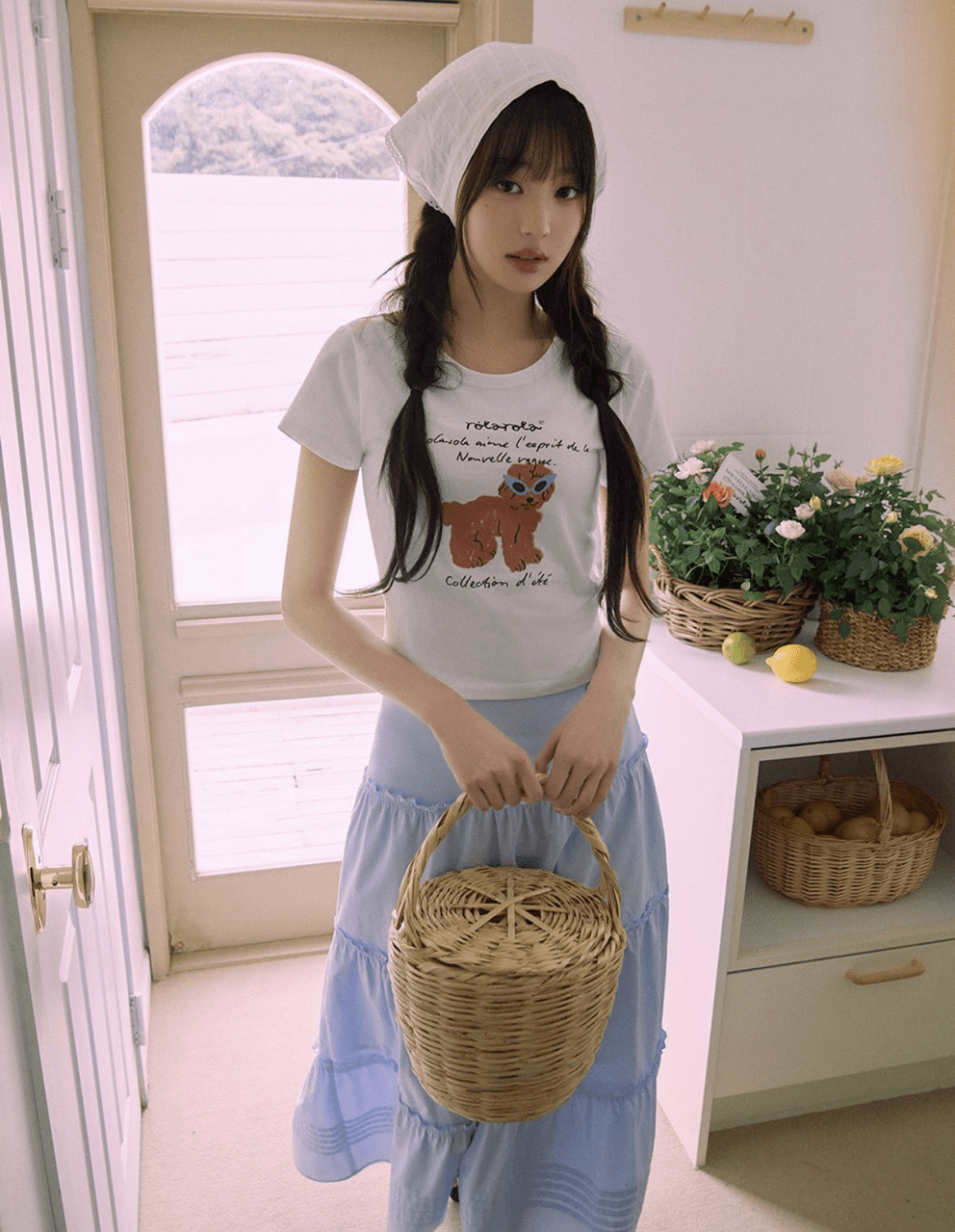 #韓網熱門 IVE張員瑛 X Rolarola 2024夏季畫報 - IVE板 | Dcard