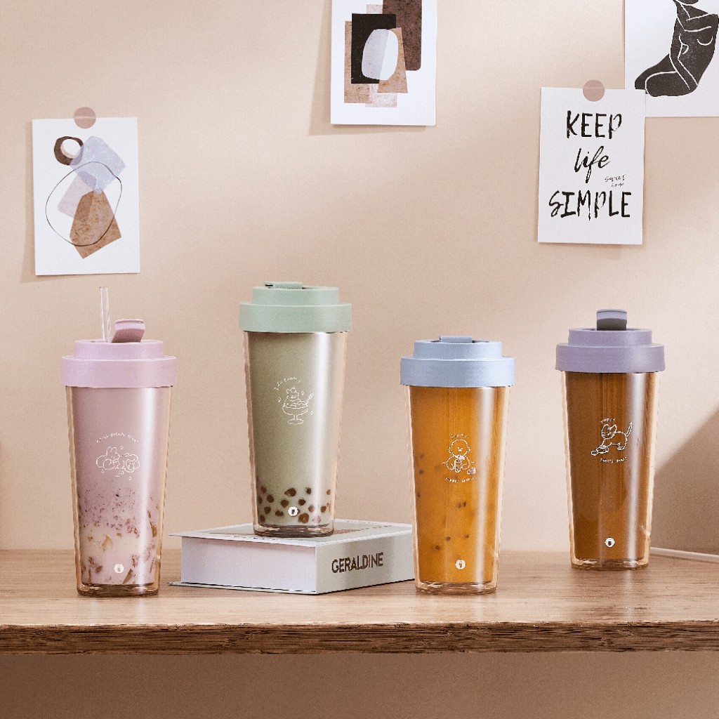 ⏰限時優惠📢手搖飲隨行杯推薦‼️【Oolab 良杯製所】陪伴系列💕Ecozen 透明雙層隨行杯 750ml🥰附吸管 環保省錢神器 - 瑪奇瑪奇 (@makemake2023) | Dcard