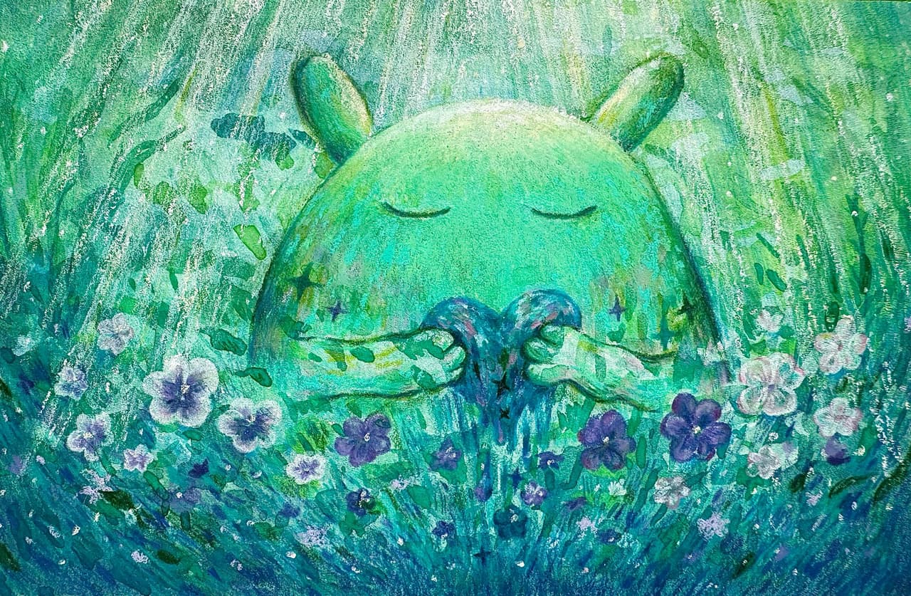 融化後成為花的養分 - Aster🛸 (@aster_illus) | Dcard