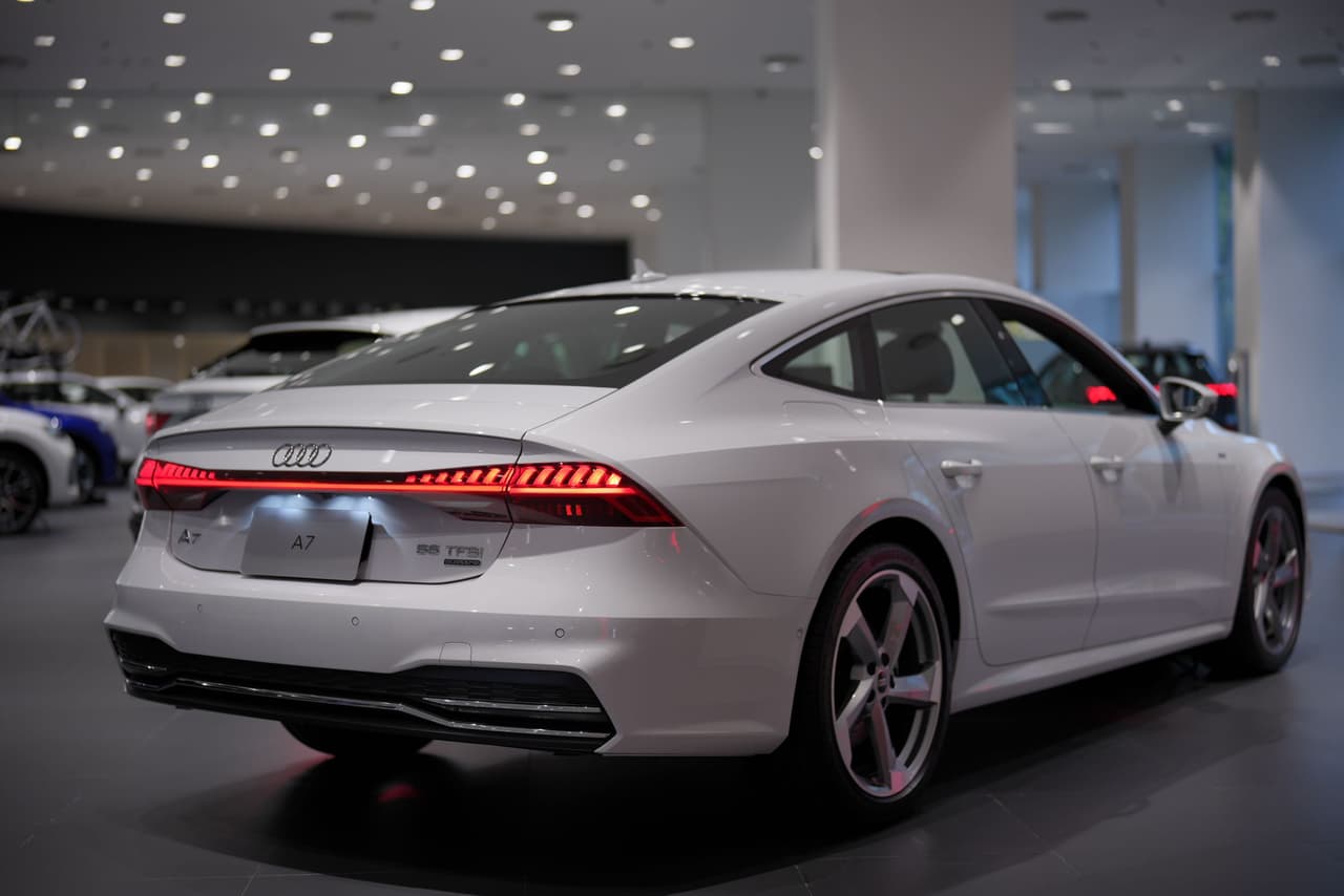 實車分享｜A7 Sportback 55 TFSI quattro S line｜金屬冰川白 Glacier White 2Y - 汽車板 | Dcard