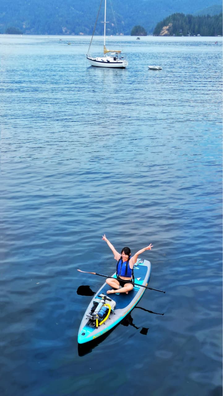 溫哥華 SUP 在 DEEP COVE體驗！ - 旅遊板 | Dcard