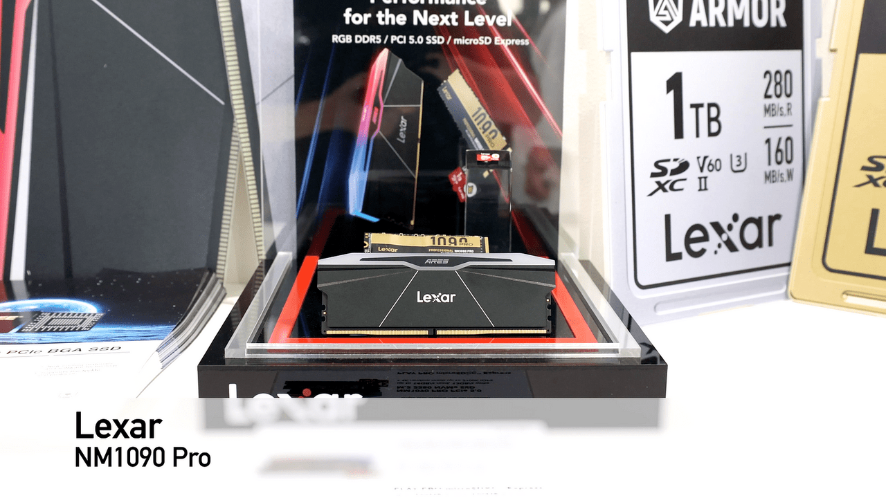 儲存遇見 AI。Longsys 攜手 Lexar 展出全方位儲存產品，打造 PTM 商業模式 - EnterBox (@enterbox ...