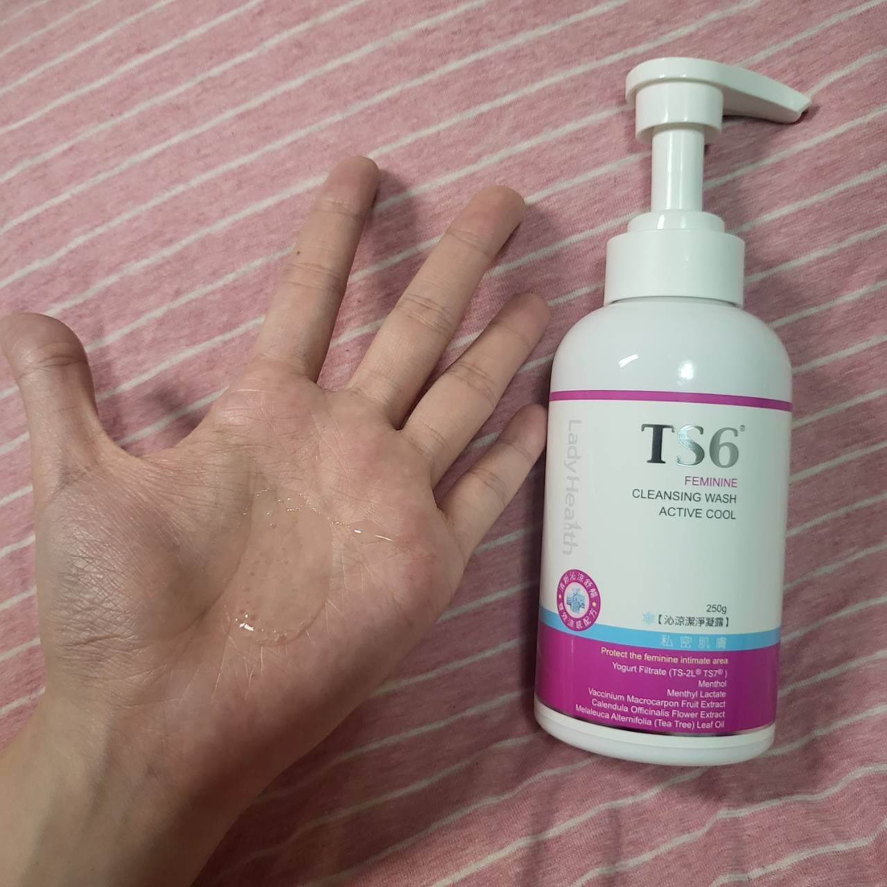 【私密處清潔開箱｜TS6】沁涼潔淨凝露 涼爽舒適不悶癢 - 秋秋秋天 (@autumn._.) | Dcard