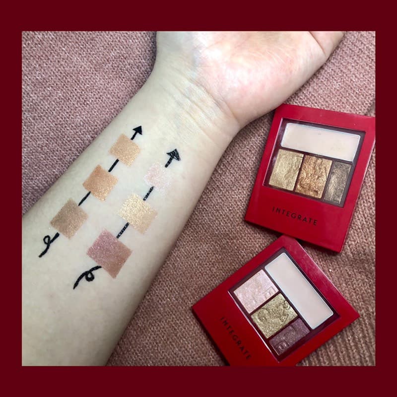 可濃可柔的INTEGRATE眼影盤 - 美妝板 | Dcard