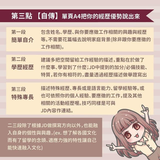 4大點新鮮人履歷準備攻略 - 粉圓Tina (@tapioca_tina) | Dcard