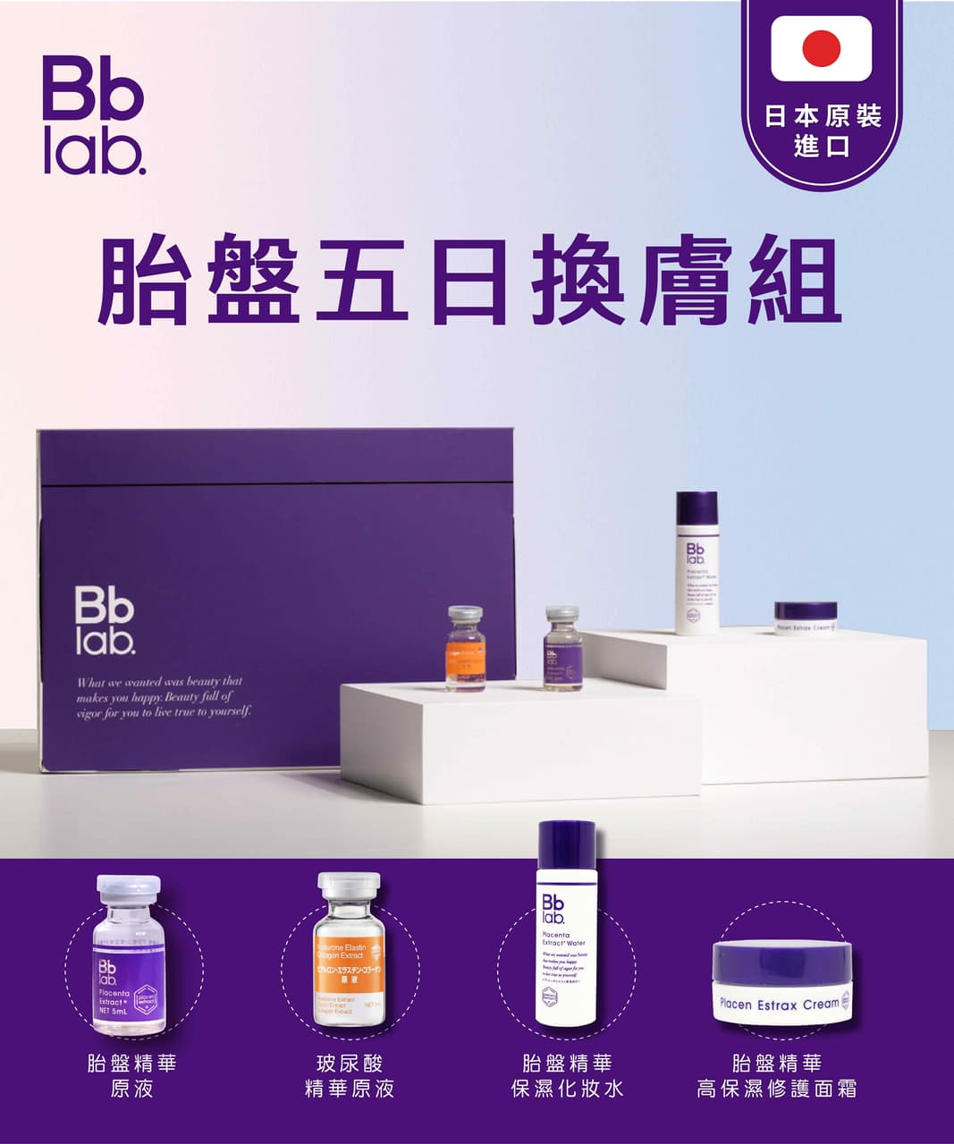 Bb LABORATORIES｜胎盤煥膚五日組 BbLAB - 美妝板 | Dcard