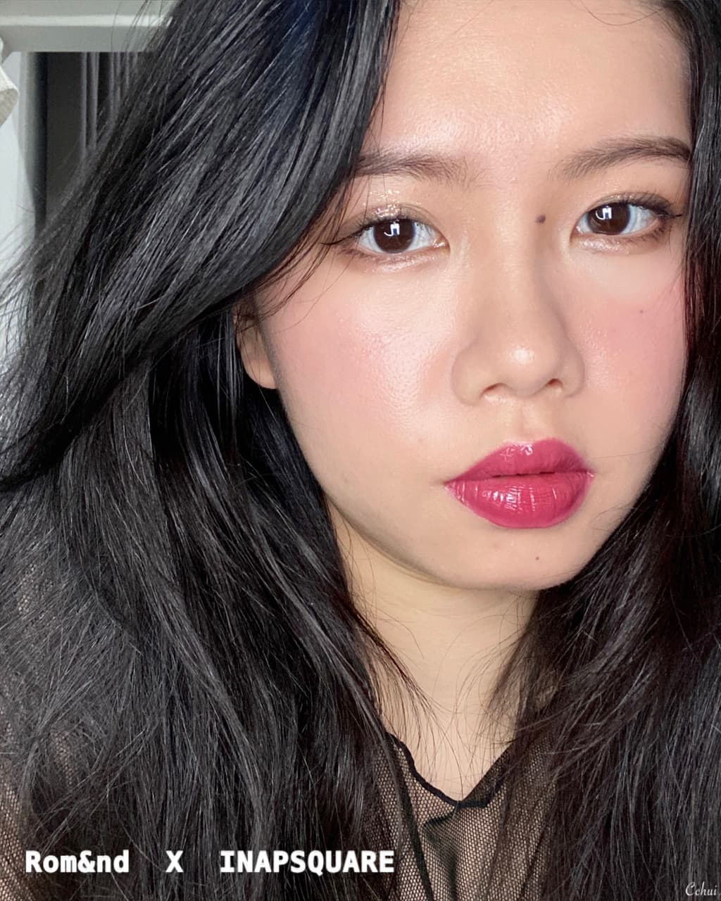 🖤Romand X Inapsquare🖤超酷的黑色腮紅和口紅😍 - 美妝板 | Dcard