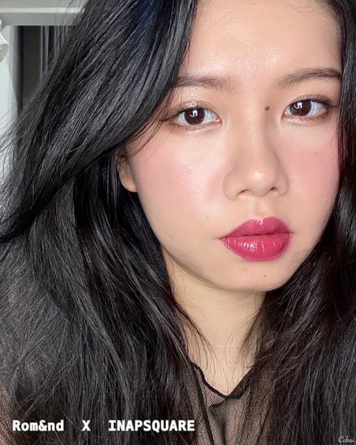 🖤Romand X Inapsquare🖤超酷的黑色腮紅和口紅😍 - 美妝板 | Dcard