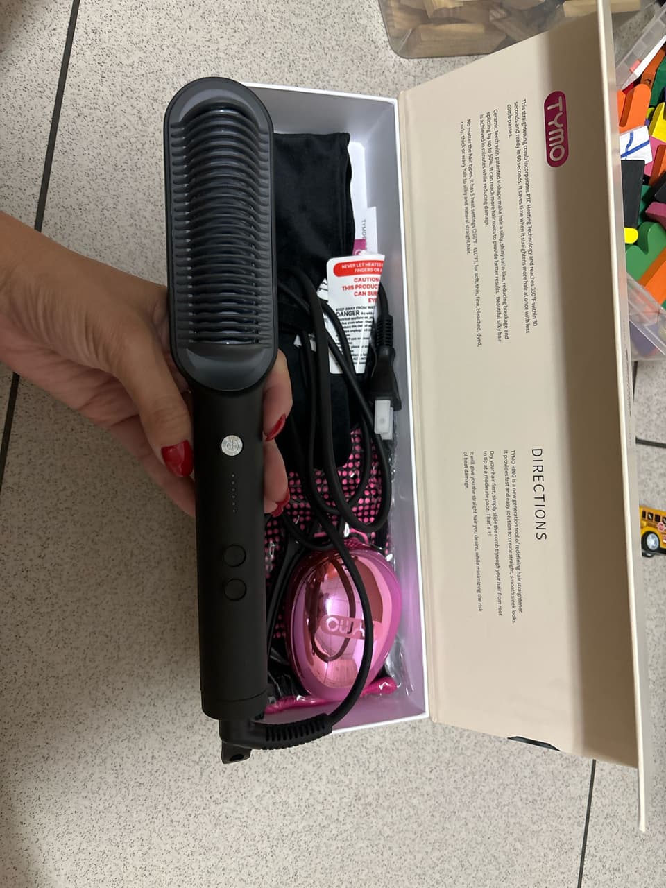 #我要賣 #已出售 TYMO RING-BLACK 直髮梳 - 二手交易板 | Dcard