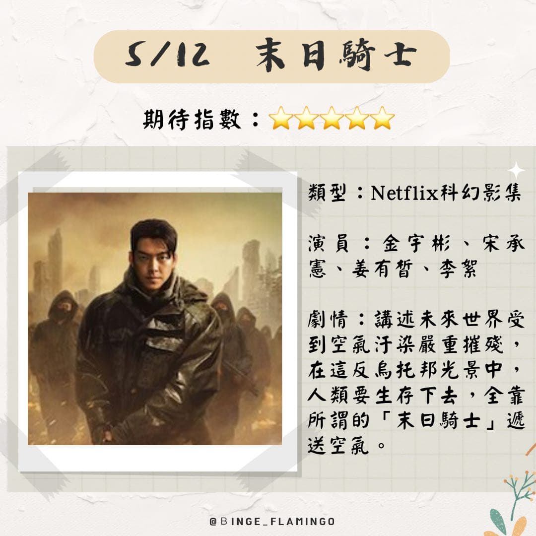 #分享 五月片單也太多元😍 - Netflix板 | Dcard