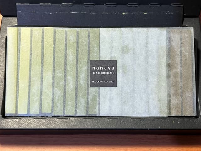 日本 ななや nanaya Premium Matcha 7 抹茶巧克力 不專業開箱 - 美食板 | Dcard