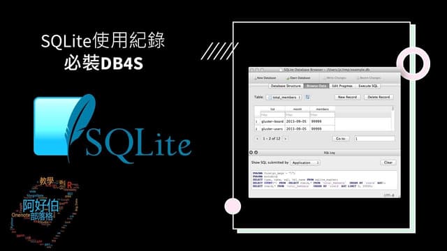 #分享 SQLite使用紀錄_必裝DB4S - 軟體工程師板 | Dcard