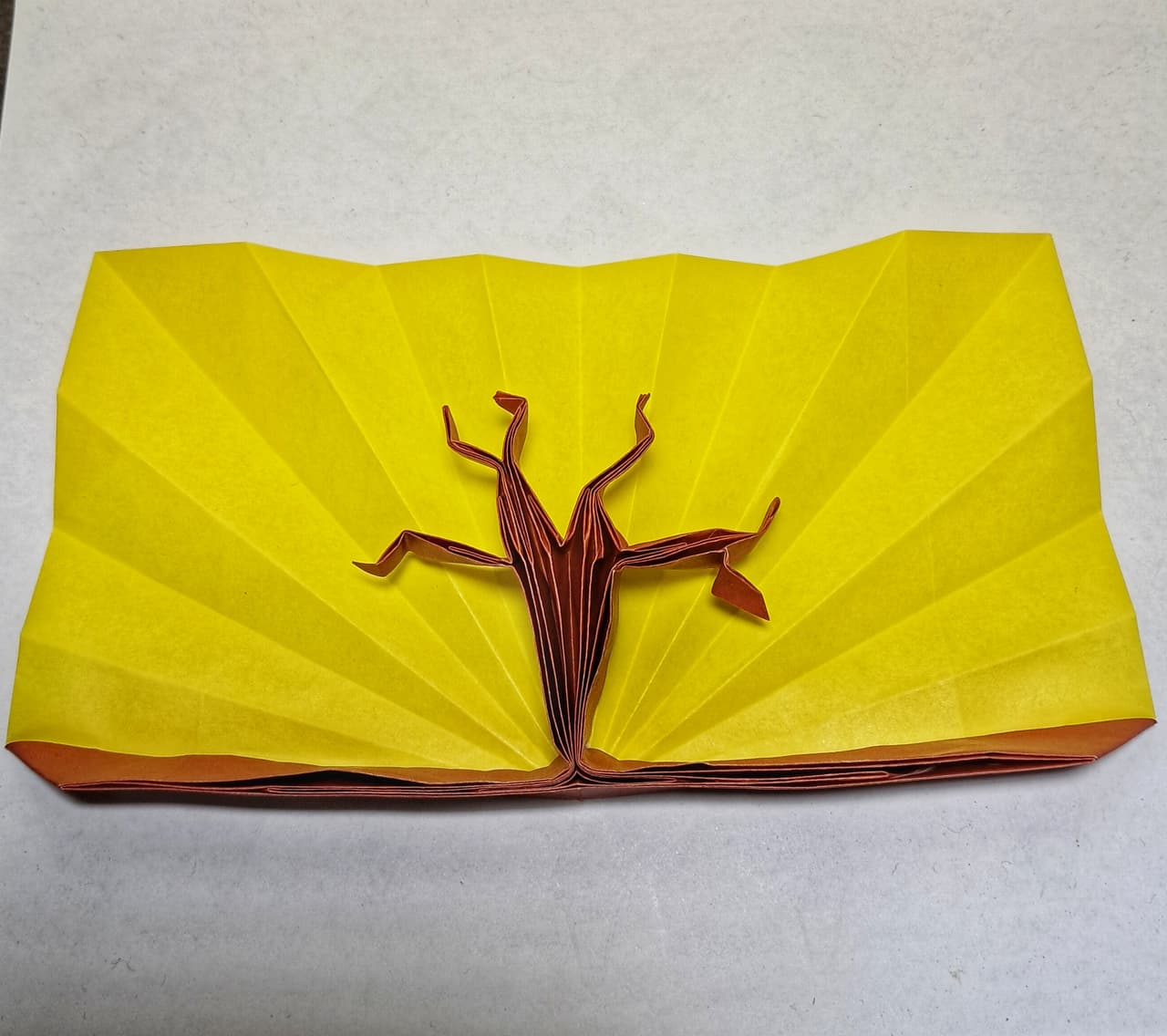 #分享 摺紙挑戰分享“日落的景色”原著：Kevin Huston - 手作板 | Dcard