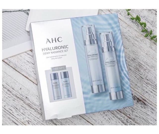 #我要賣 （已售出）全新正品🇰🇷韓國 AHC 四件套組 （AHC神仙水 100mL+30mL）+ （AHC神仙乳液 100mL+30mL） - 二手交易板 | Dcard