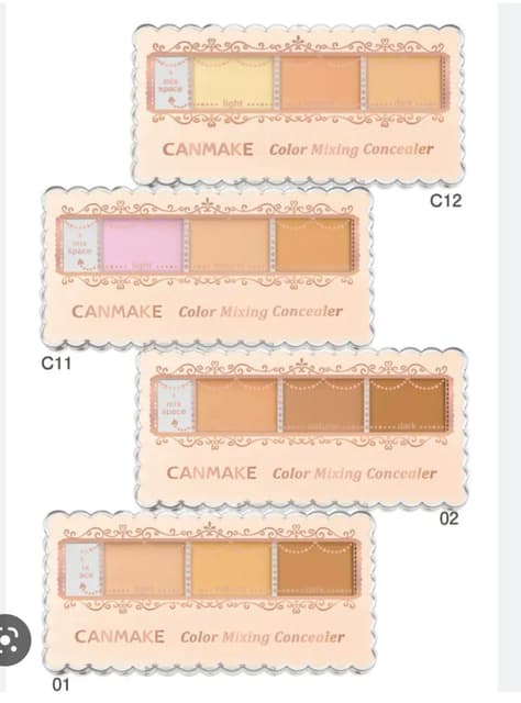 #請益 遮瑕盤選擇（meko/canmake) - 美妝板 | Dcard