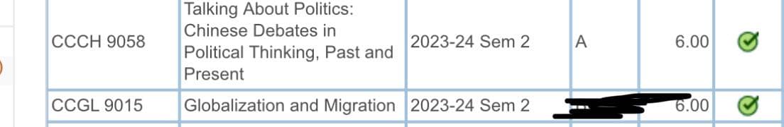 CCCH9058 A range Source - 香港大學板 | Dcard