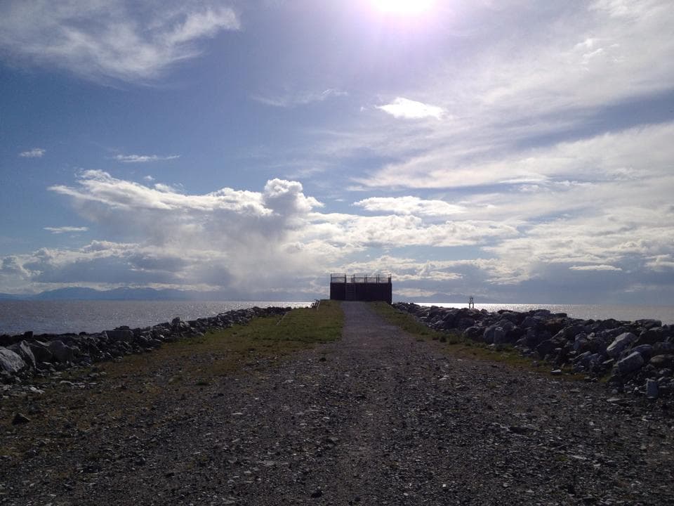 #加拿大 #溫哥華 Iona Jetty, 長驅直入海中央 - 旅遊板 | Dcard