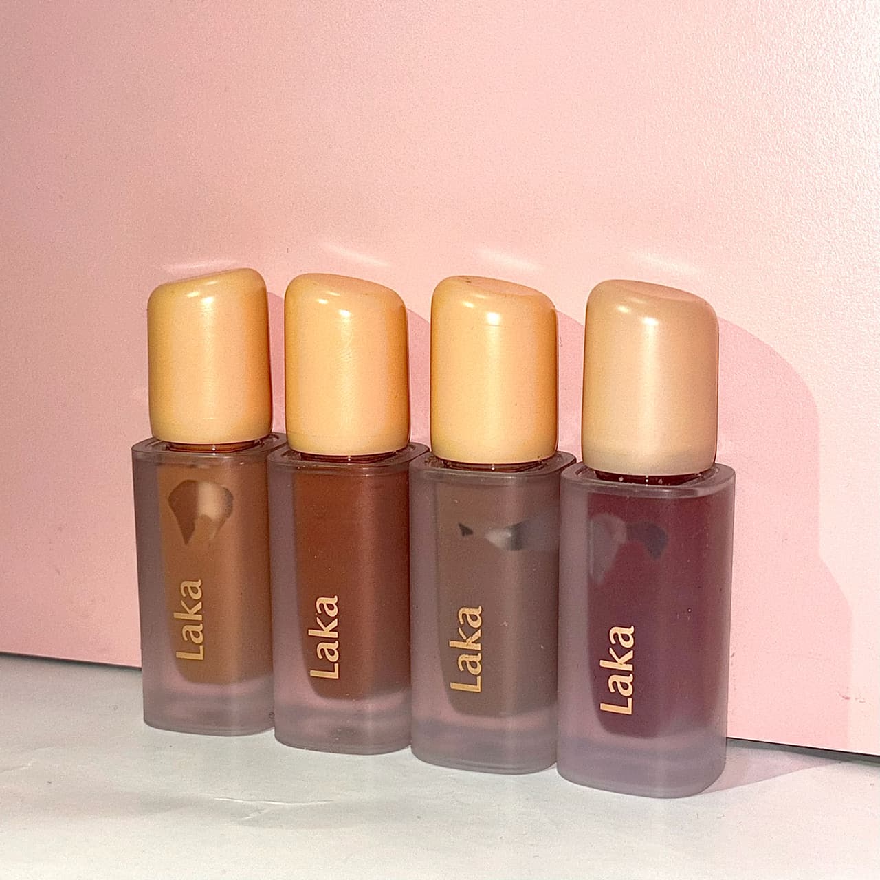 #試色 #分享 Laka果然持久水光唇釉唇釉*4 🥯🍒 - 美妝板 | Dcard