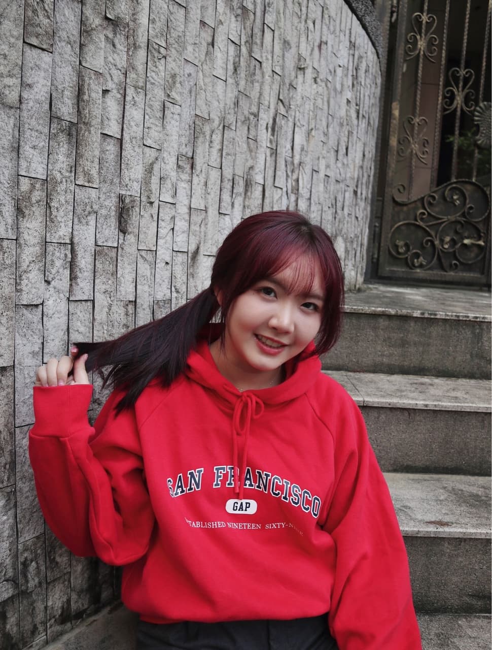 #分享 160cm微肉女孩美式潮流校園穿搭🍒🥝GAP秋冬新品 #開箱大使 - 穿搭板 | Dcard