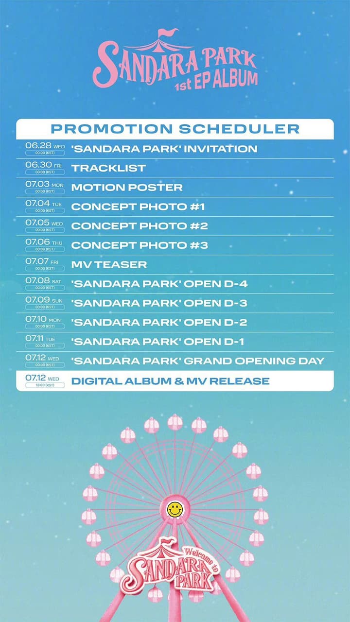 #集中討論 Sandara Park 7/12 發行新EP 正式Solo出道 - 追星板 | Dcard