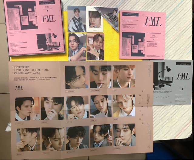 #開箱 第十張迷你專輯💎FML💎(官網三版本) - SEVENTEEN板 | Dcard