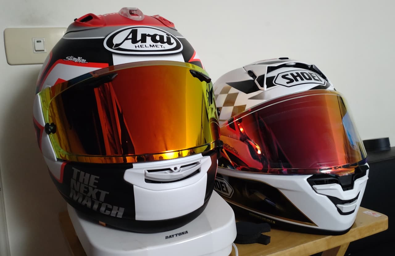 #人身部品 Arai RX7X 簡易開箱 & S/A 比較心得 - 重機板 | Dcard