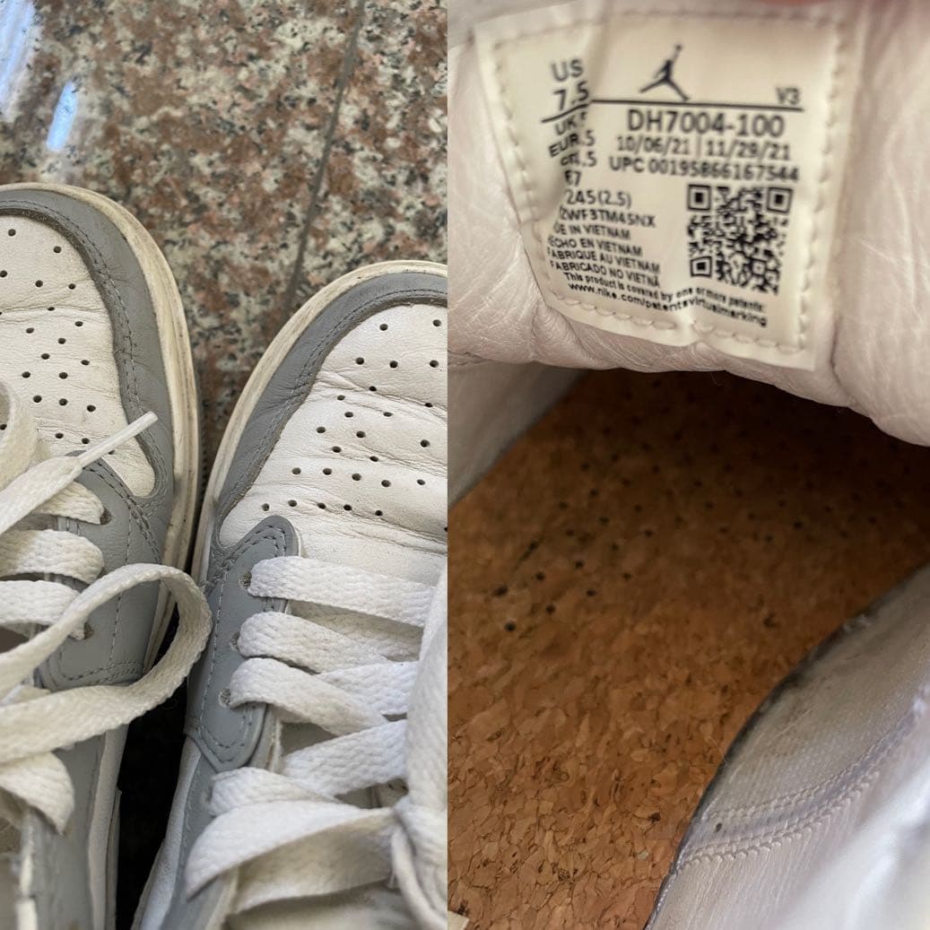 #我要賣 二手正品｜Nike Air Jordan 1 Elevata Low厚底灰白 DH7004-100 AJ1 - 二手交易板 | Dcard
