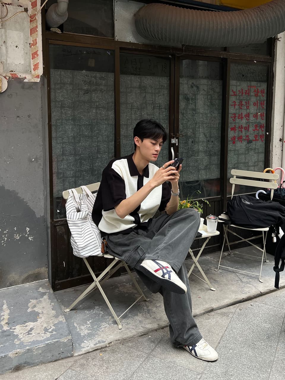 #分享 韓國留學_ 炎炎夏日 韓系穿搭 _ unisex - 穿搭板 | Dcard