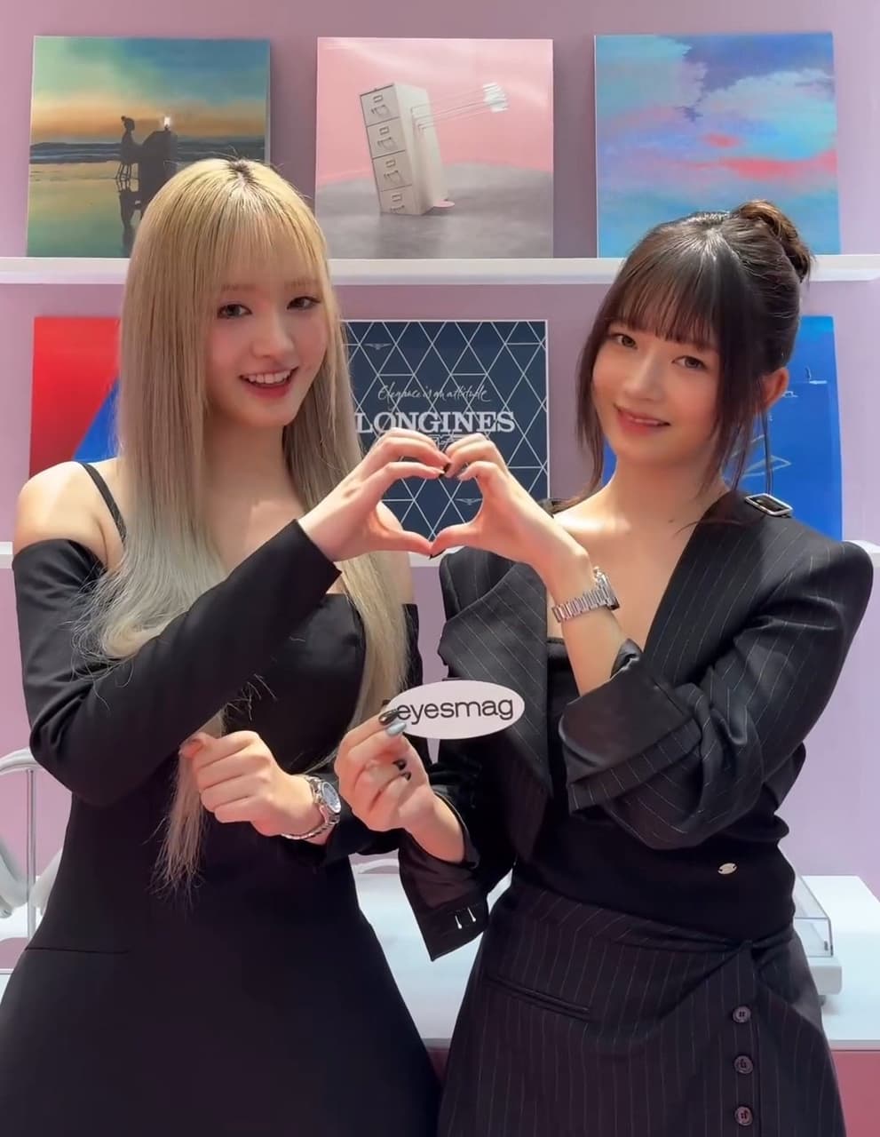 #分享 IVE Rei & Liz LONGINES 快閃店活動 - IVE板 | Dcard
